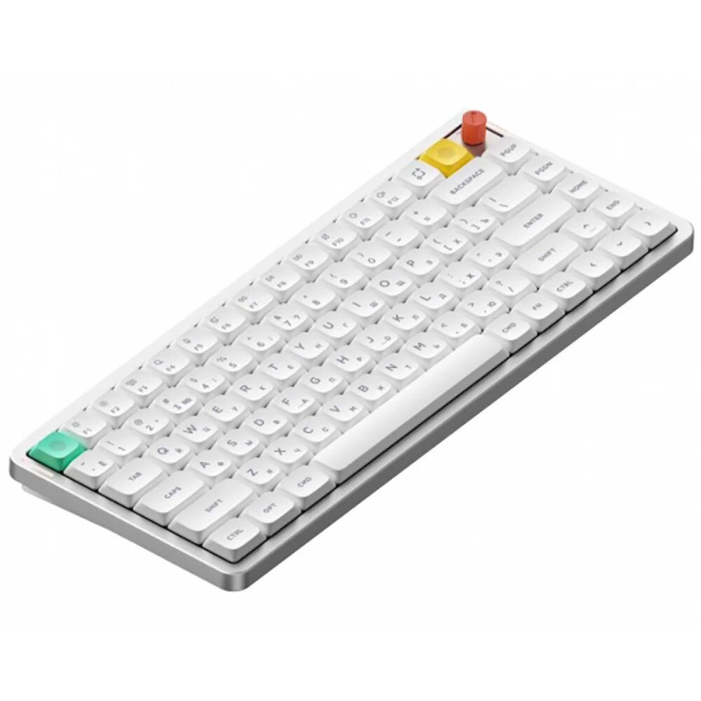 Клавиатура NuPhy AIR75v3 (RGB, Hot Swap, Red Nano Switch, NuPhy IO 2.0) беспроводная механическая, белый