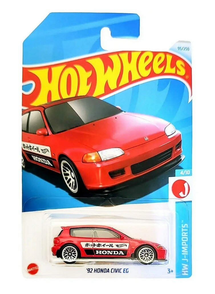 Машинка Hot Wheels- 1992 Honda Civic EG 5785_HTC43