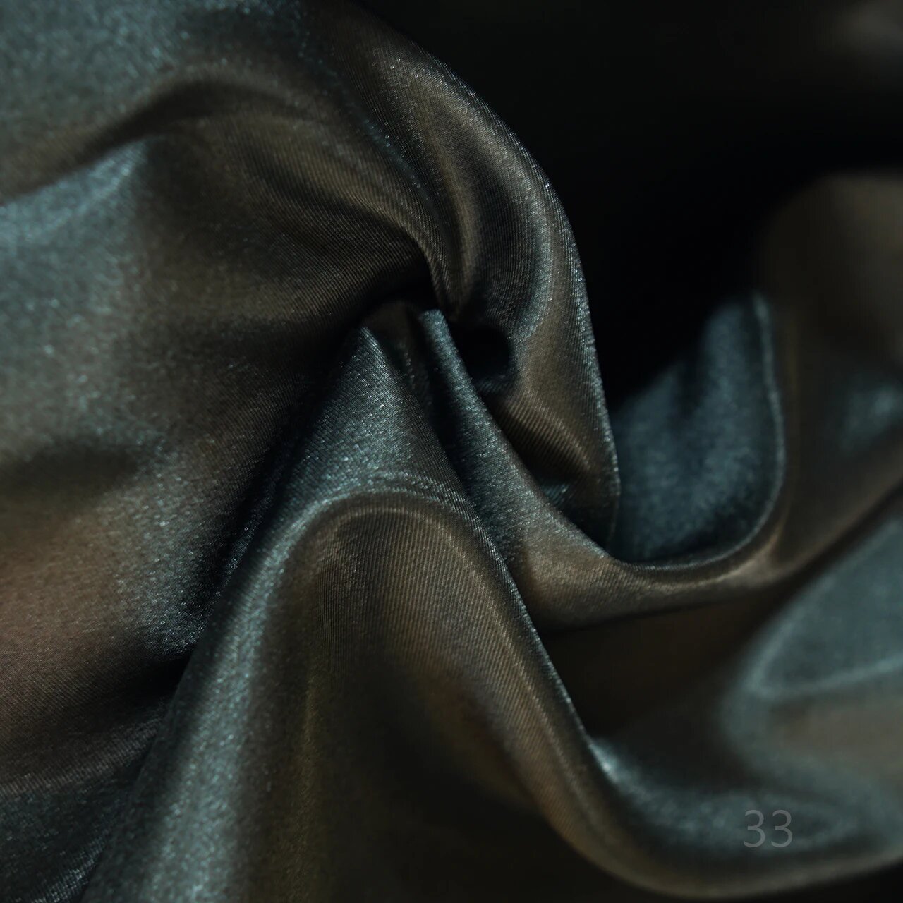 Ткань Микадо 100% полиэстер премиум 1,5 м Sample 50cmX50cm, Black