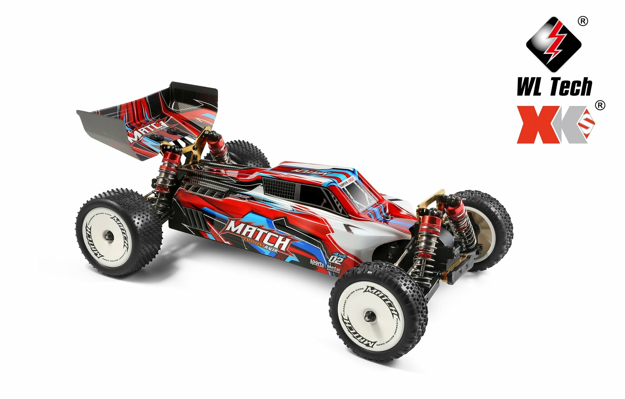 1:10 Масштаб 4WD Drive Road Радио Управление Дистанционное управление Автомобиль Игрушка Дети RC Автомобиль Электрически Полированный Автомобиль Игрушка Автомобиль RC (Красный)