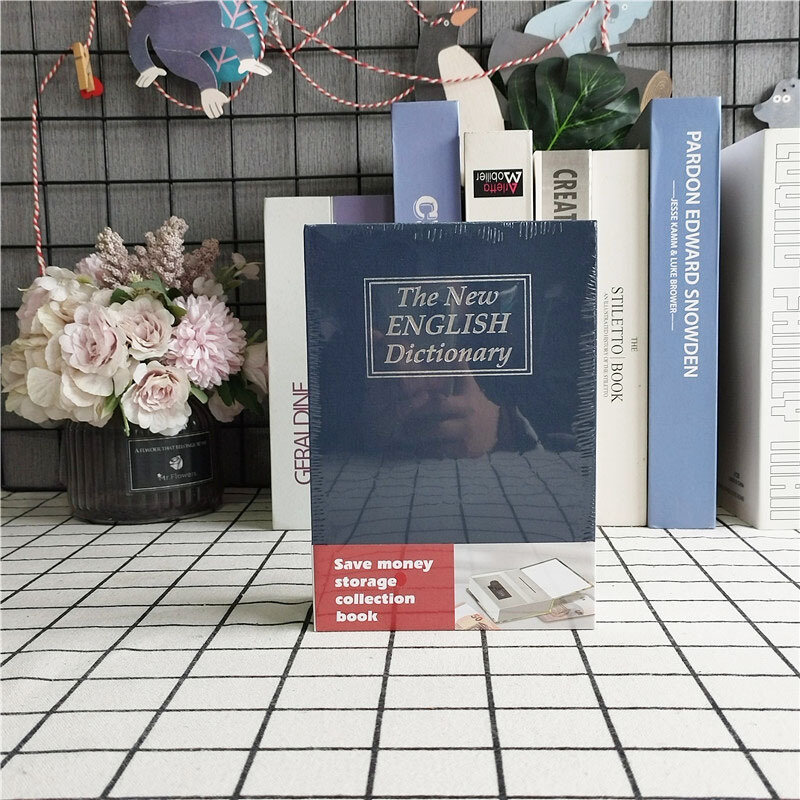 Маленькая имитация книжного сейфа, коллекционная коробка с паролем, креативный подарок, денежная коробка для хранения, денежная коробка для кросс-граничной торговли