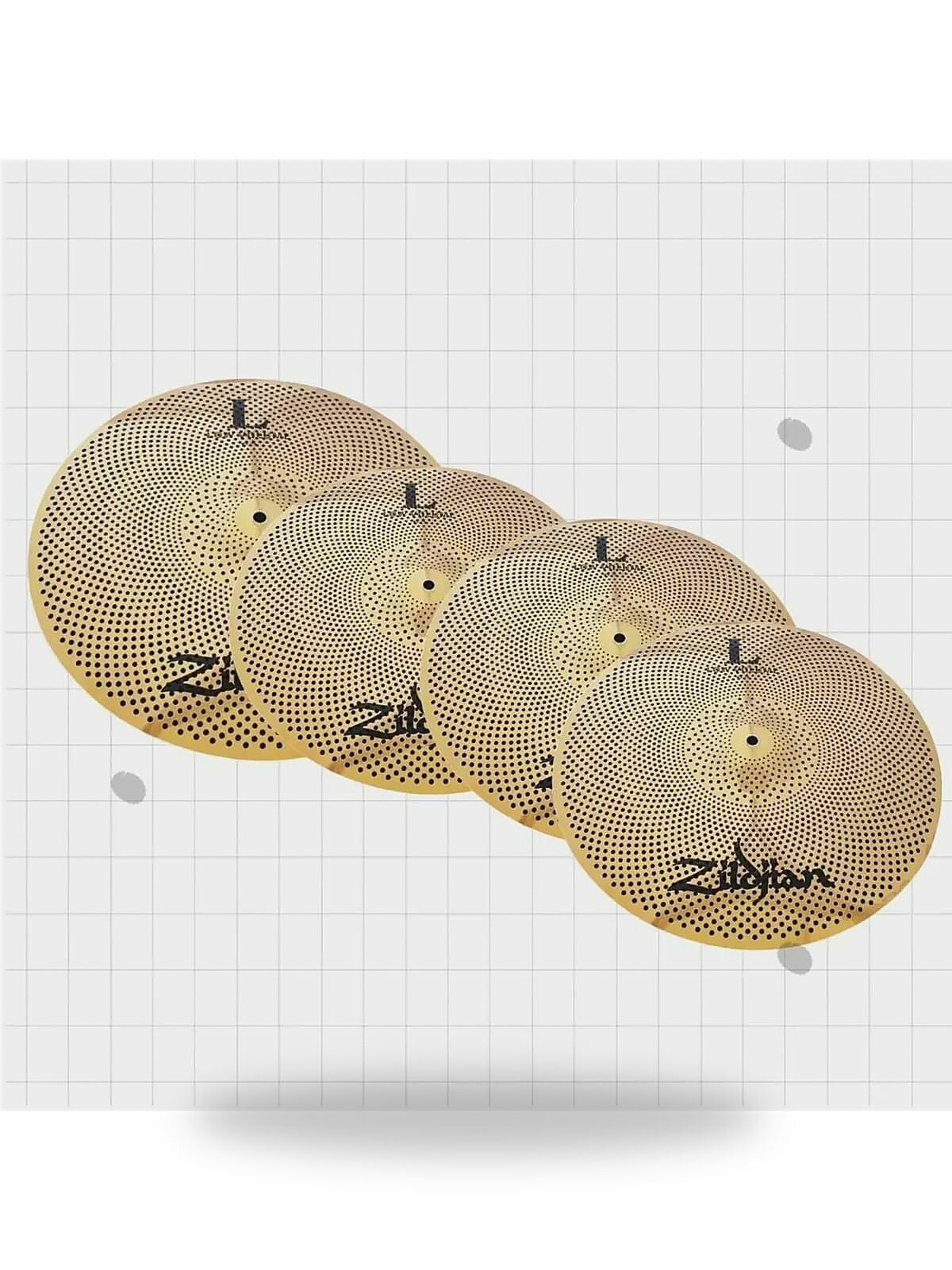 Комплект тарелок Zildjian 14+14+16+18+20 для тихой игры