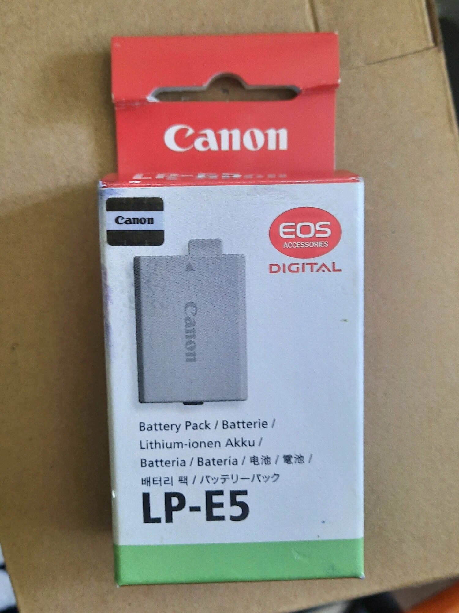 Аккумуляторы CANON LP-E5