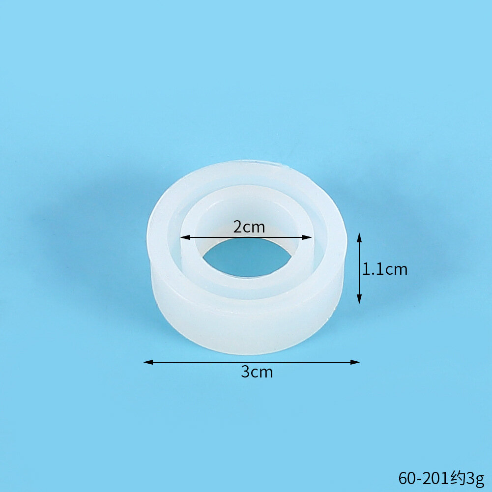 DIY Кристалл эпоксидное зеркало Силиконовое кольцо форма эпоксидные украшения эпоксидное кольцо на палец изготовление