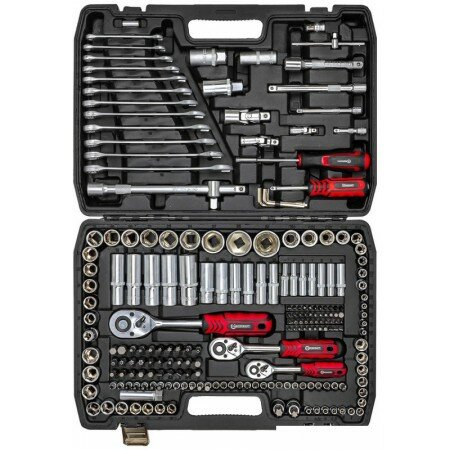 Универсальный набор инструментов ForceKraft FK-38841 TQ (216 предметов)