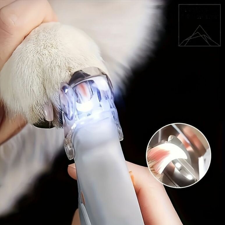 Инновационные щипцы для когтей собак и кошек с LED подсветкой, гарантирующие безопасный и премиальный уход за питомцем