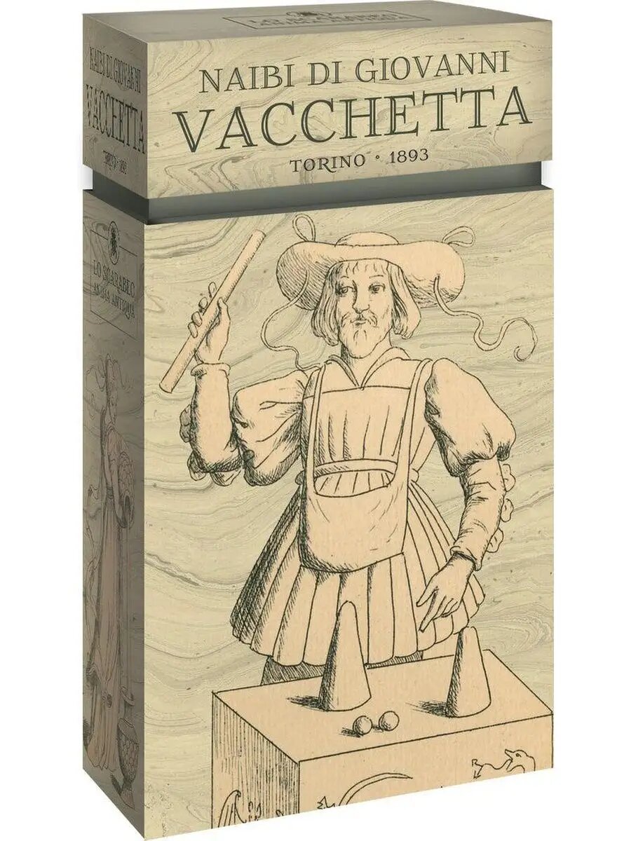 Карты Таро "Naibi Di Govanni Vacchetta" Lo Scarabeo / Наиби Джованни Вачетта Лимитированное Издание 63591