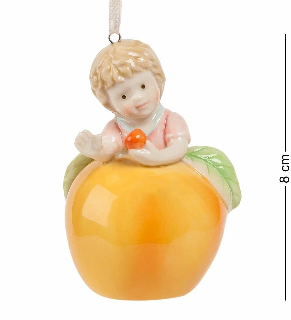 Колокольчик Девочка-персик (Pavone) CMS-36/4 Pavone Италия Керамика