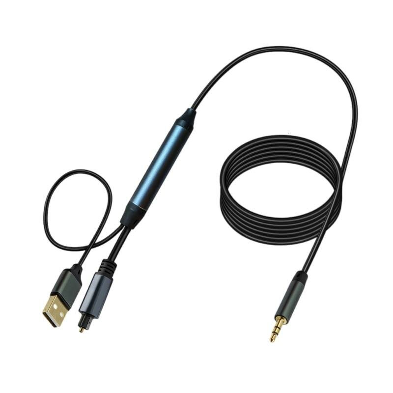 USB 3,5 мм в SPDIF оптический аудиоадаптер, 3m