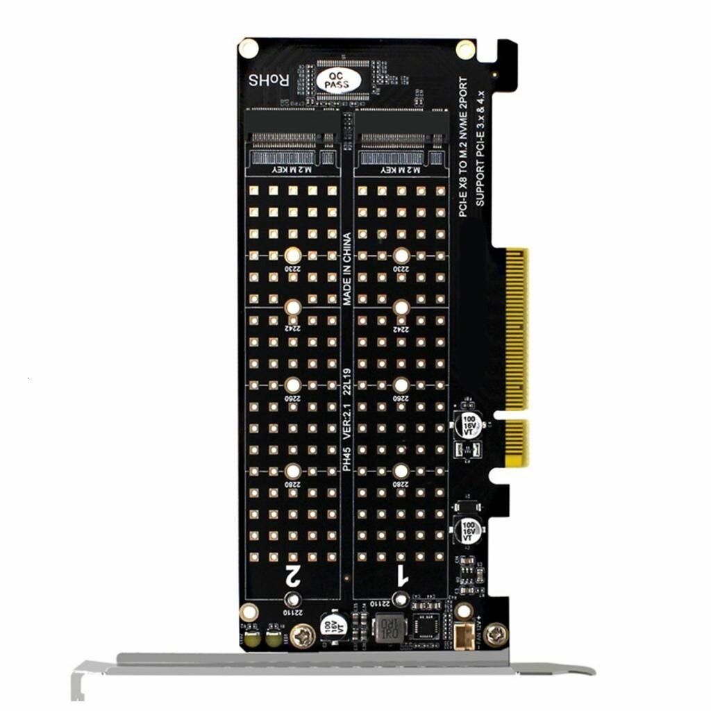 Адаптер M.2 NVME на PCI-E X8