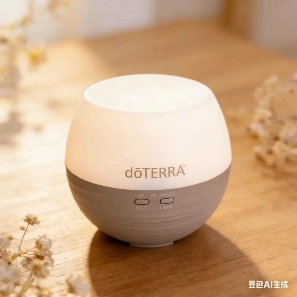 Doterra Ароматический диффузор, изысканный увлажнитель воздуха, бесшумный, компактный и портативный, с распылителем для офиса и дома. G