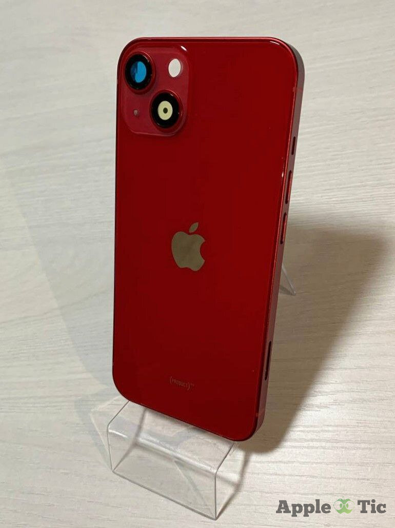 Корпус для IPhone 13 красный (RED), комплект кнопок, сим-лоток
