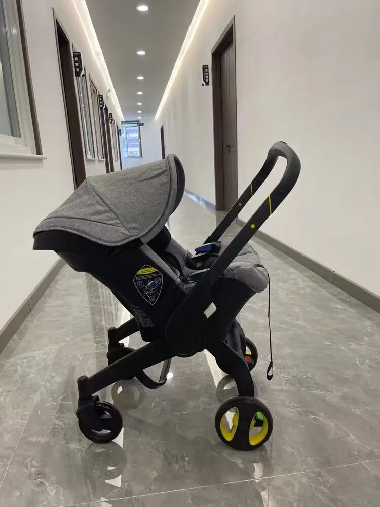 Универсальная модульная коляска 4 в 1 (автокресло-переноска) Foo Foo Vinng цвет серый