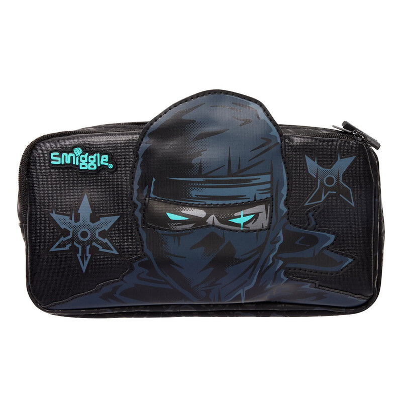 Карандашница Smiggle, двойной слой, большая вместимость, милый мультяшный дизайн, школьная сумка для учеников начальных классов, подарок к началу учебного года