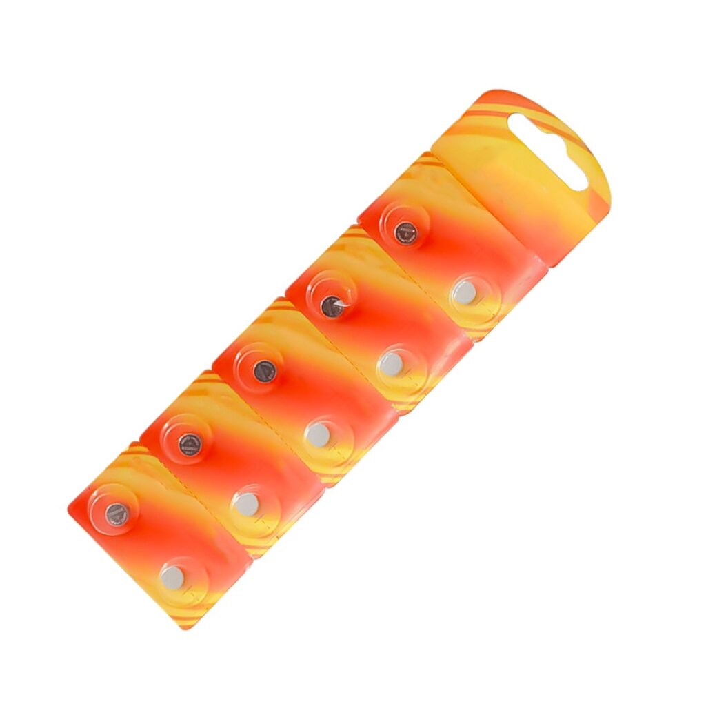 Упаковка из 10 Батареек LR626 377 SR626SW Кнопочные Батарейки 1,5 В С Длительным Сроком Службы 377 AG4 Аккумулятор Для Часовой Электроники