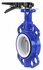 Затвор дисковый поворотный DN.ru WCB-316L-PTFE Ду80 Ру16, с рукояткой