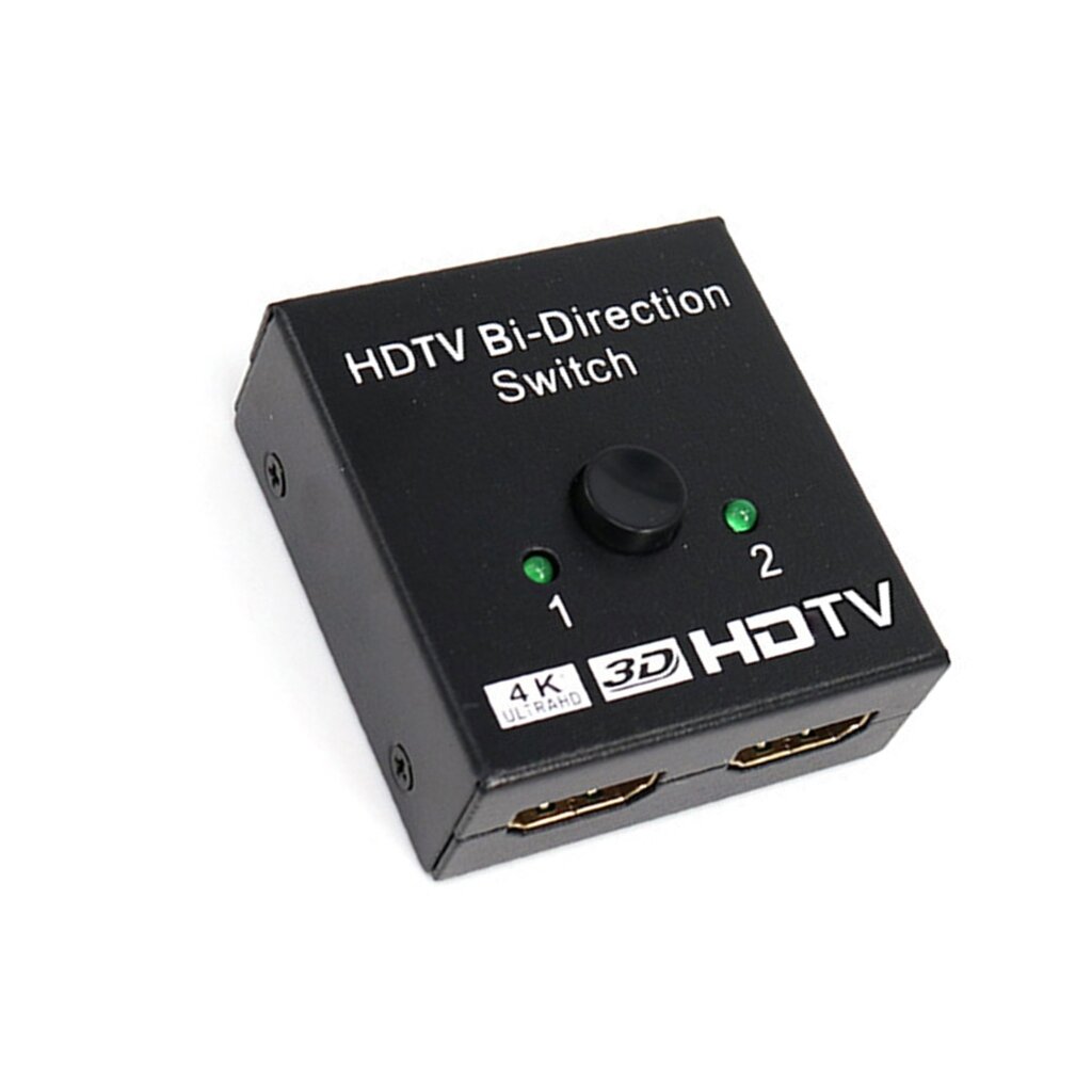 Переключатель HDMI, два входных и один выходной 4K-сплиттер