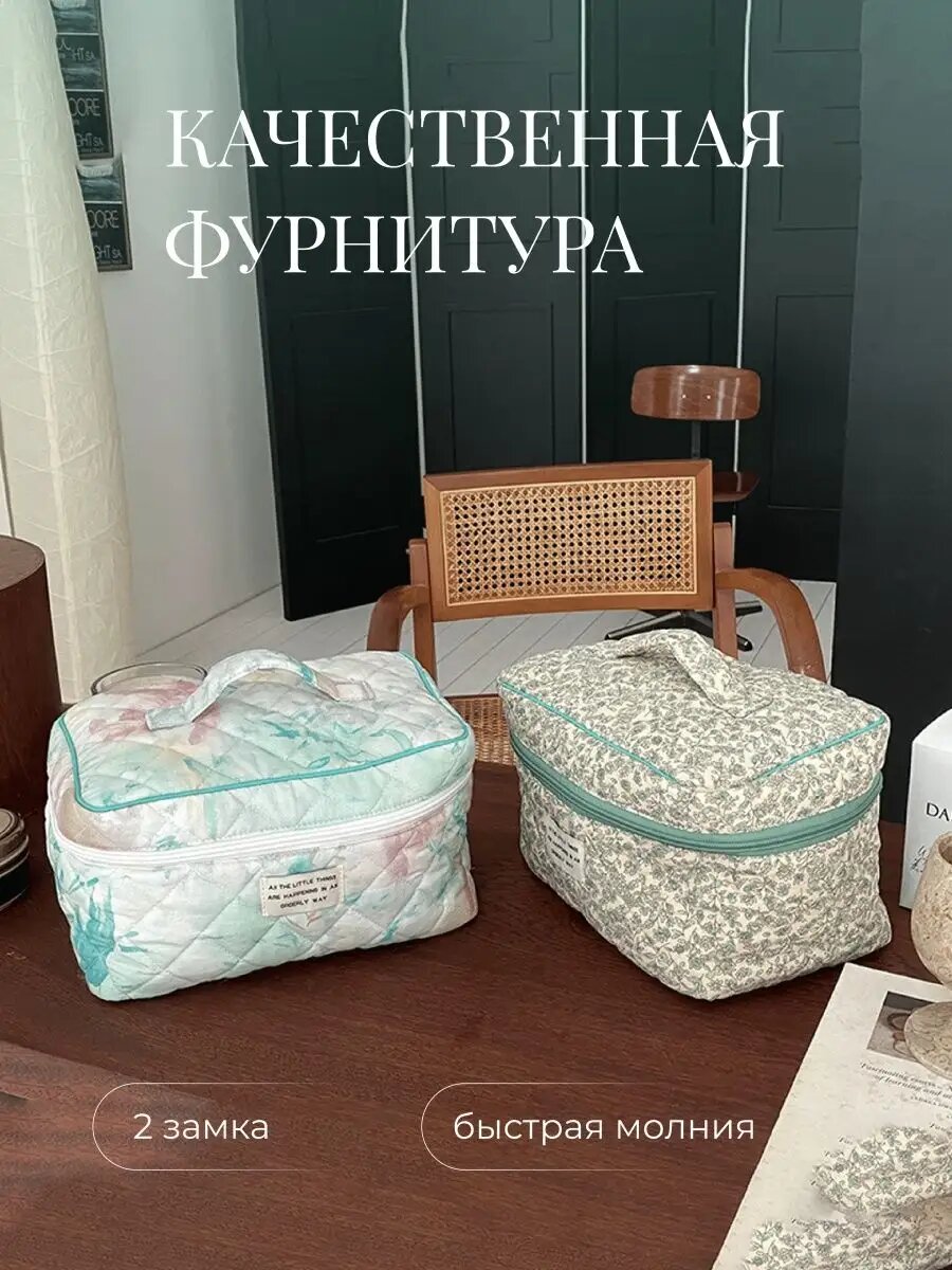 Косметичка FORFOLLA, , голубой — фото 1