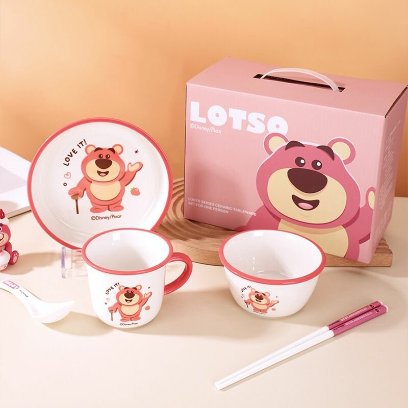 Disney Набор столовой посуды "Mickey&Friends" из 4 предм. количество персон: 1, Poor Bear muzibaby