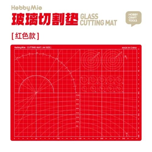 Коврик для резки стекла MIO в сборе, инструменты для моделирования в стиле милитари, инструменты для строительства, хобби «сделай сам», 300x220x4 мм