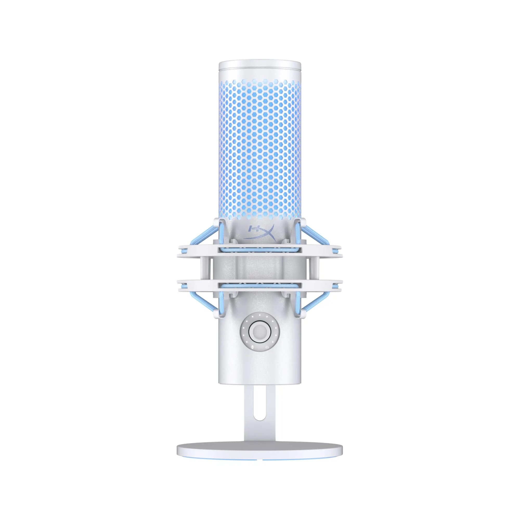 HyperX Quadcast 2 проводной студийный микрофон белый