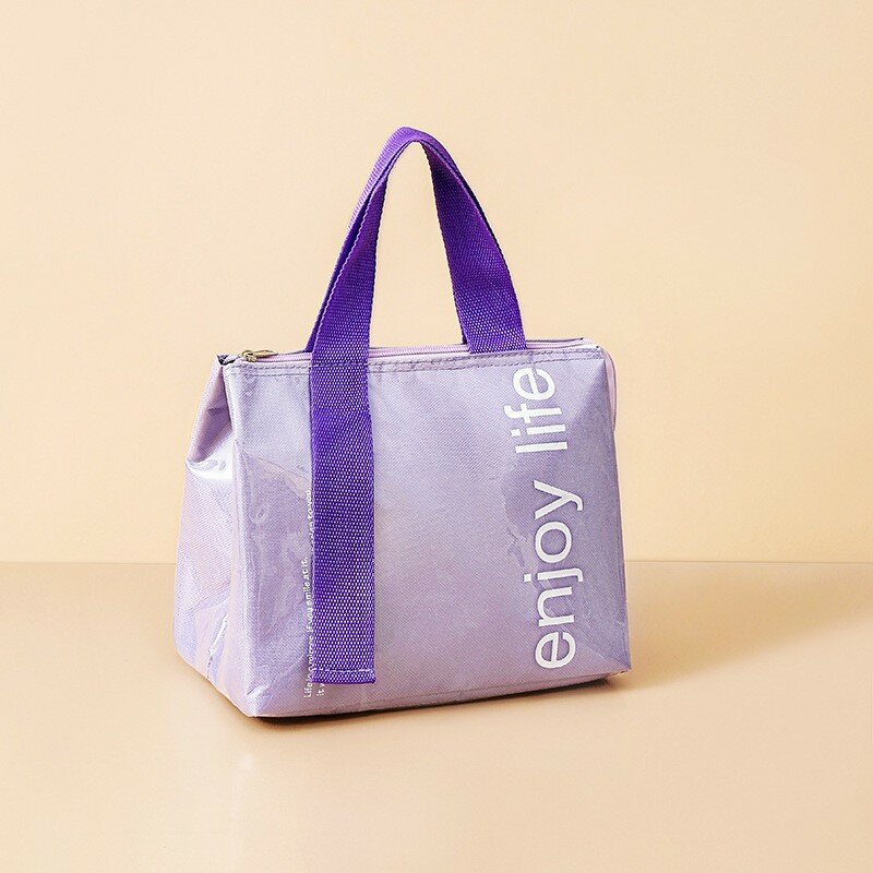 Изолированная ланч-бокс для офисных работников, утолщенная ручная сумка для бенто, сумка для завтрака для студентов, высококачественная сумка для ланч-бокса большой вместимости