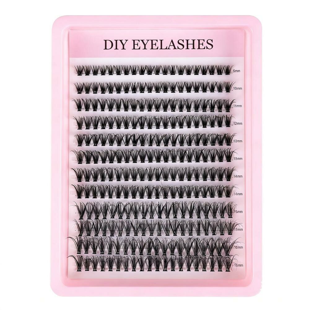 30D 80D Single Cluster False Eyelashes 3D Volumizing Fluffy Enlarges Wildly Eyes Lashes P3P3