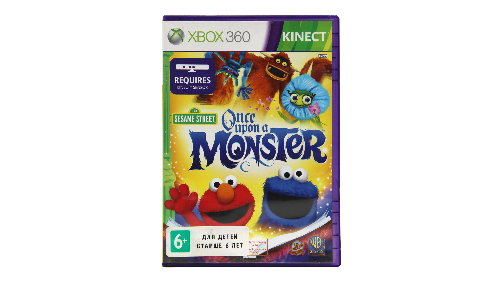 Sesame Street Once Upon a Monster (Xbox 360, английский язык)