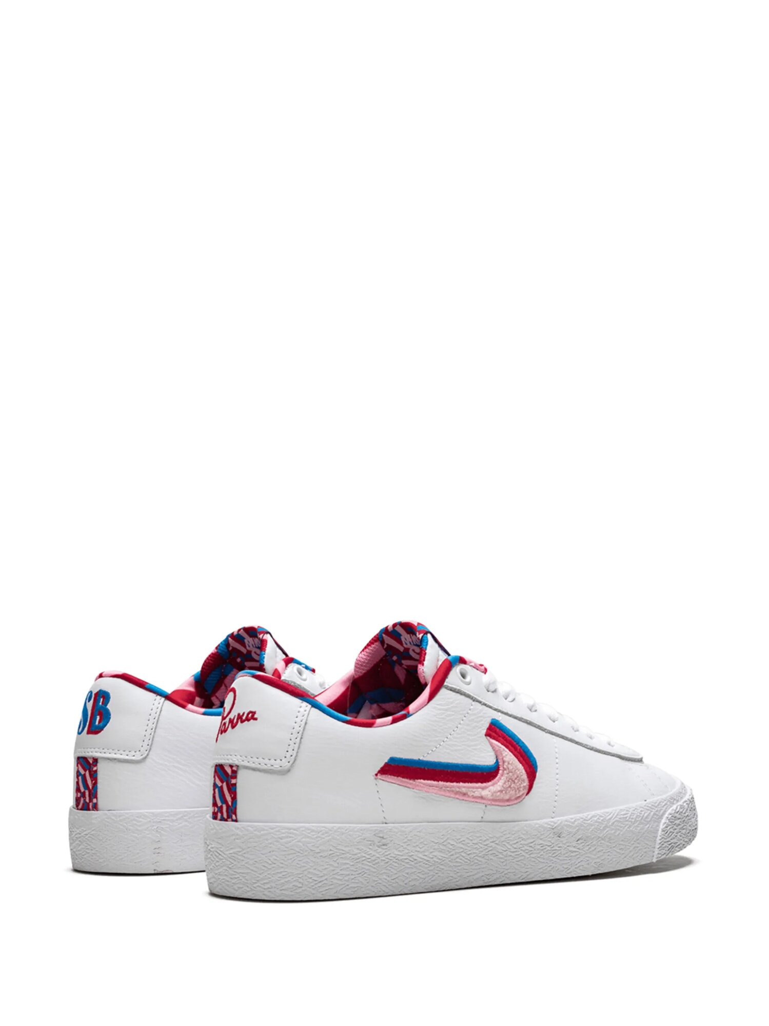 Кроссовки NIKE SB Blazer Low GT, размер 9 US, серебристый — фото 1