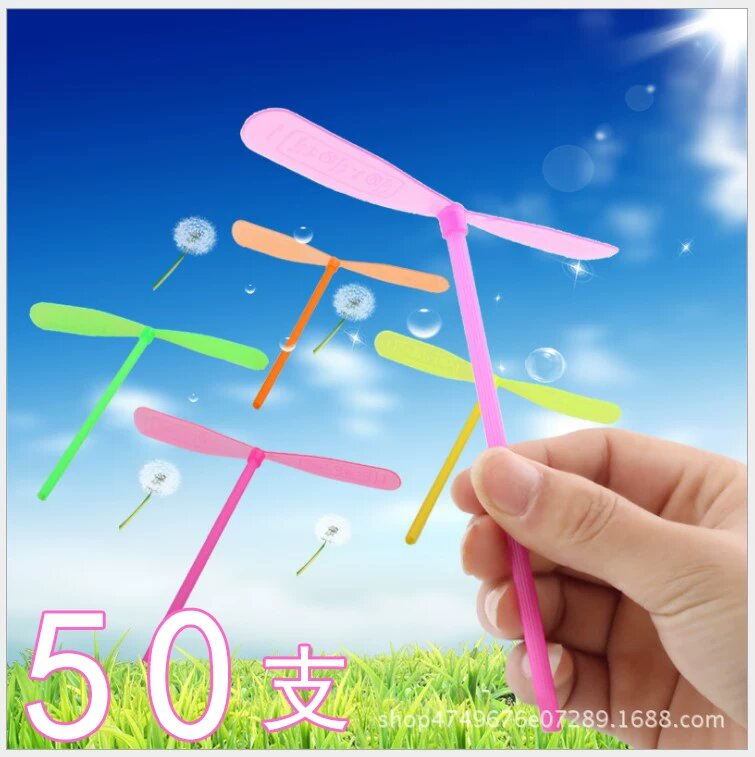 Детские маленькие игрушки, бамбуковая стрекоза, летающая фея, уличный киоск, хит продаж, образовательные