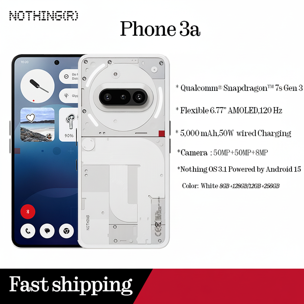 Смартфон NOTHING Phone (3a), 8/128ГБ, global