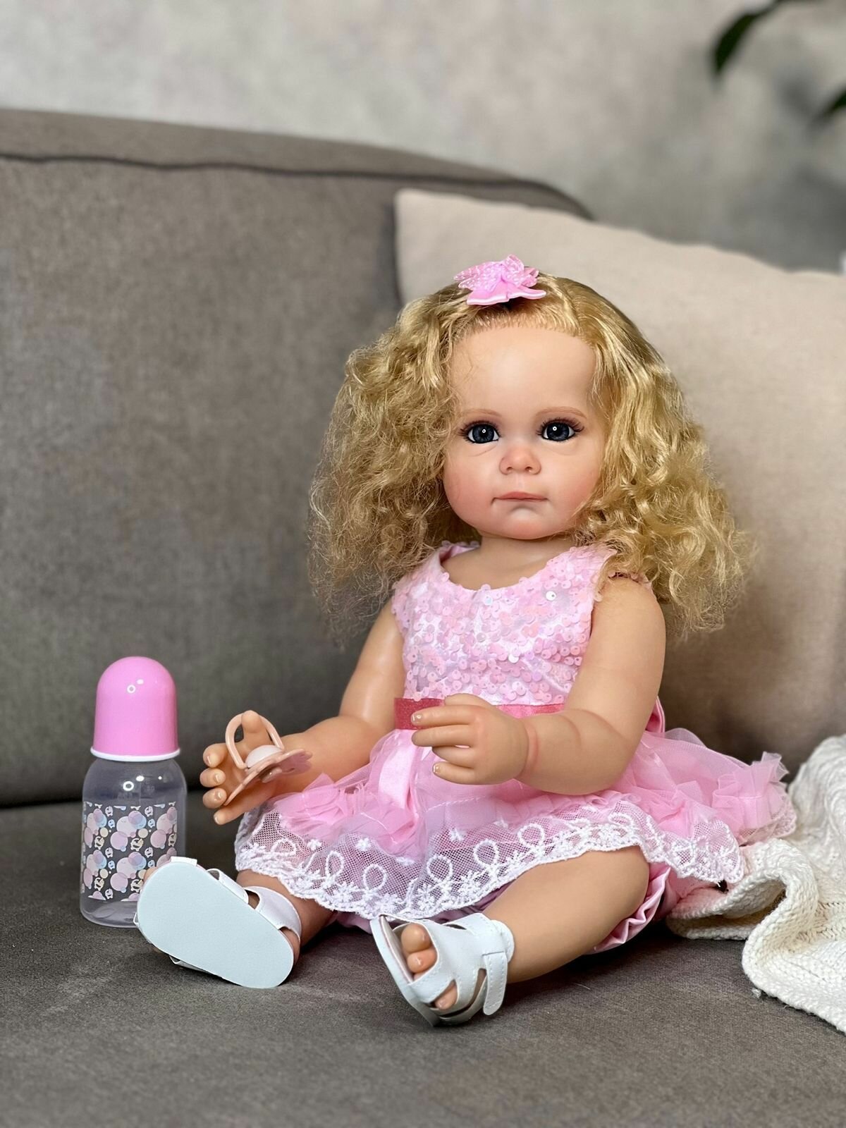 Кукла Реборн виниловая 55 см