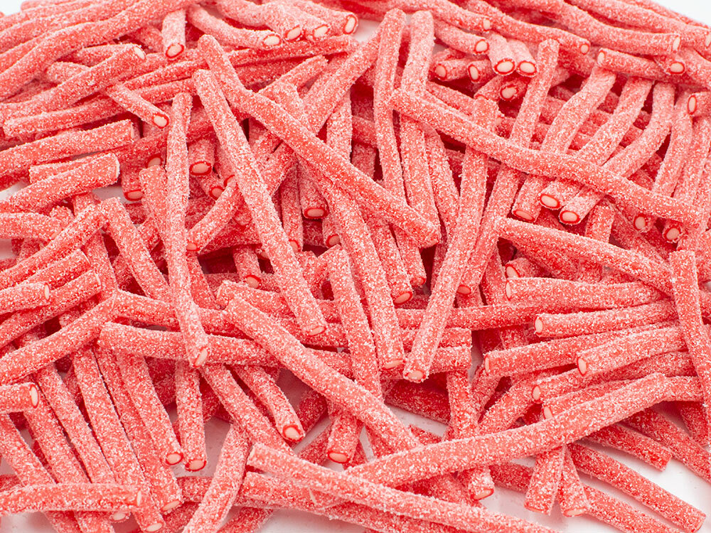 Мармелад жевательный HALAL "Палочки Клубника в сахаре" 1,3кг DAMEL/Испания