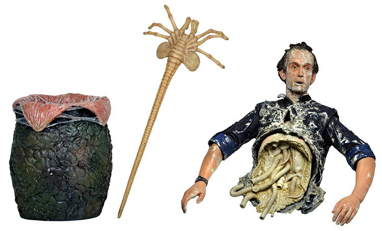 NECA Wave 5 Alien Half-body Leader Alien Egg Модель фигурки Alien vs. Predator