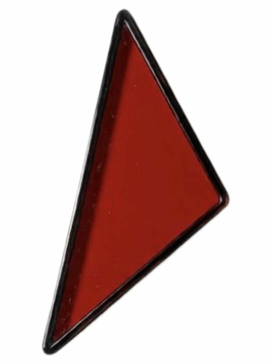 Наклейка на панель фар (треугольник), 1 шт.