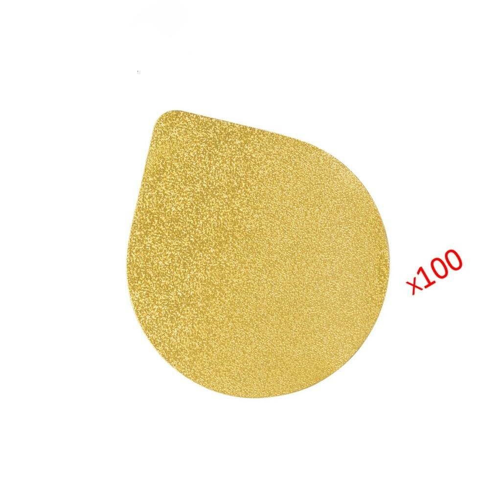 Золотые крышки для кофейных капсул, 100 шт.