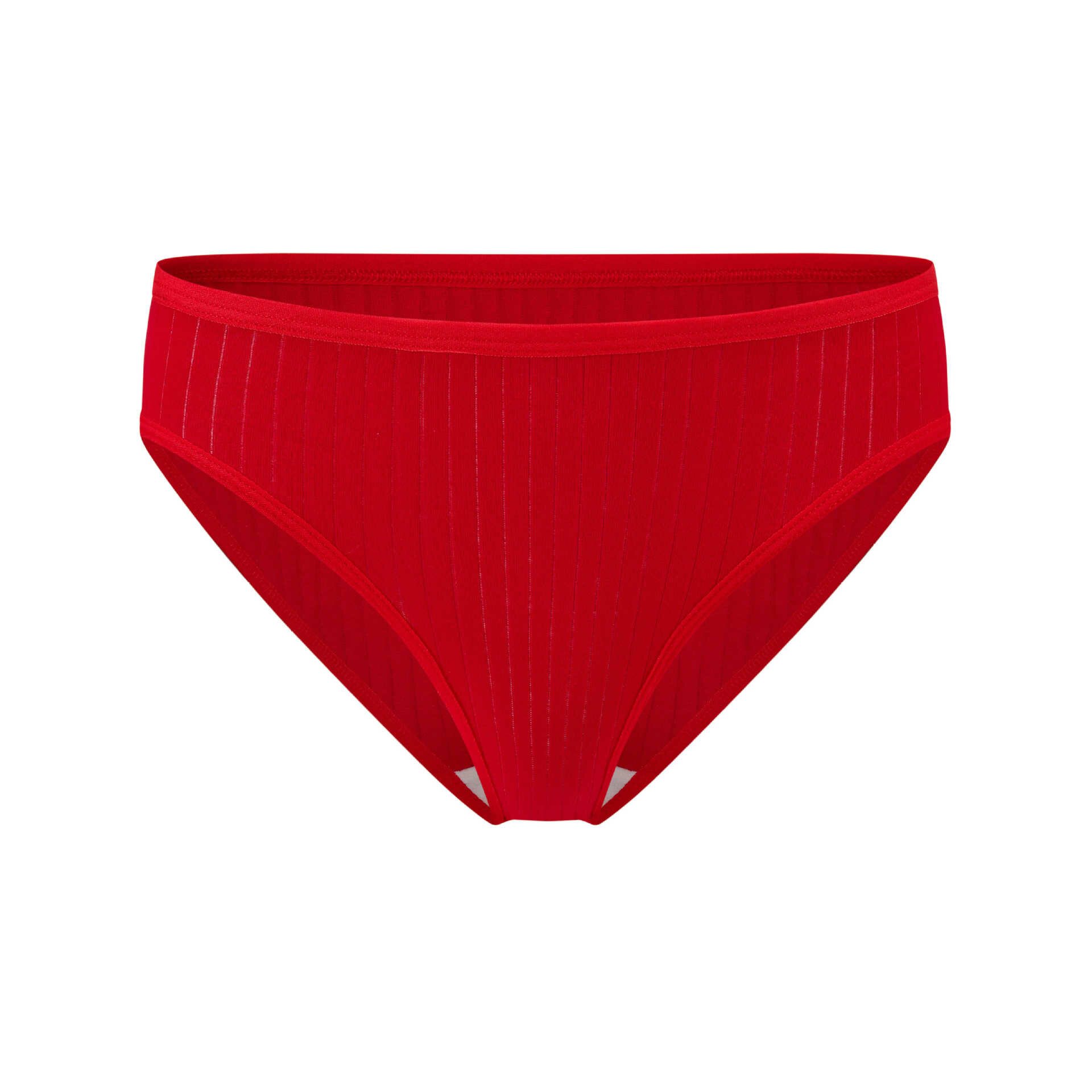 Новые женские трусики из чистого хлопка с ребристой текстурой, однотонные, средней посадки, с кружевом, дышащие, двойной слой, нижнее белье для девушек