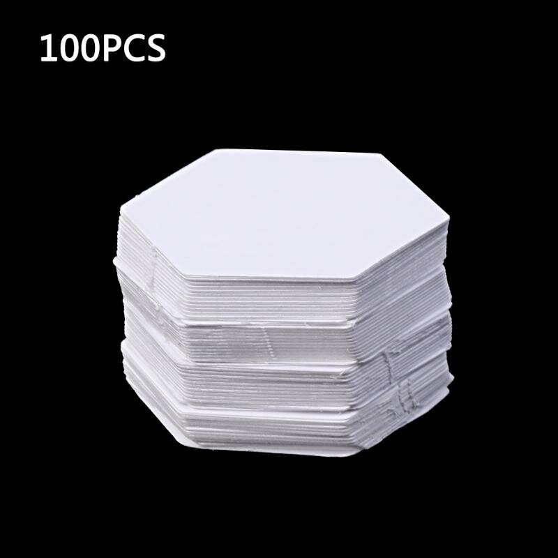 Шестиугольные шаблоны для пэчворка, 100 шт, 22MM