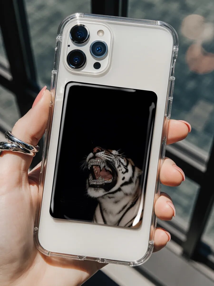 3D стикер на телефон большой Эстетика