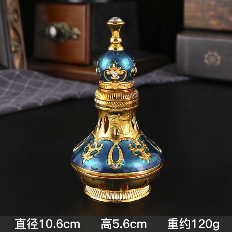 Стеклянные флаконы для духов в стиле Дубая, изысканное украшение, флаконы для арабских эфирных масел, пустые флаконы для духов