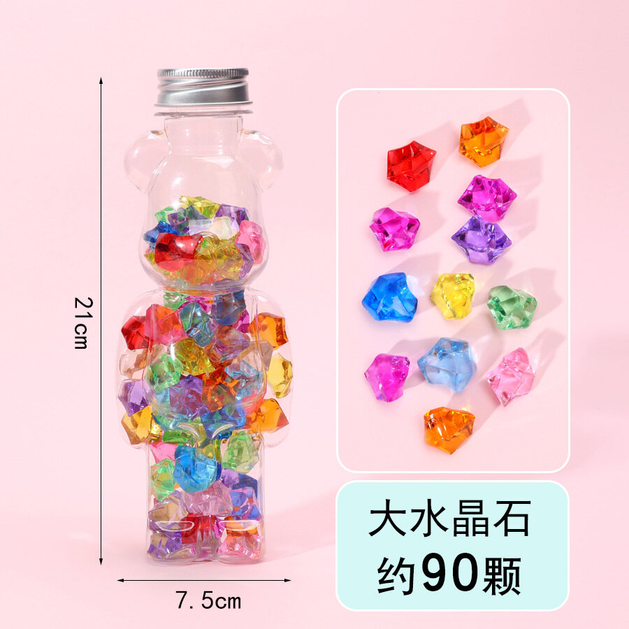 Акриловый имитированный драгоценный камень, детская игрушка, кристаллический камень, алмаз, игровая площадка, приз для детского сада, пластиковый драгоценный камень