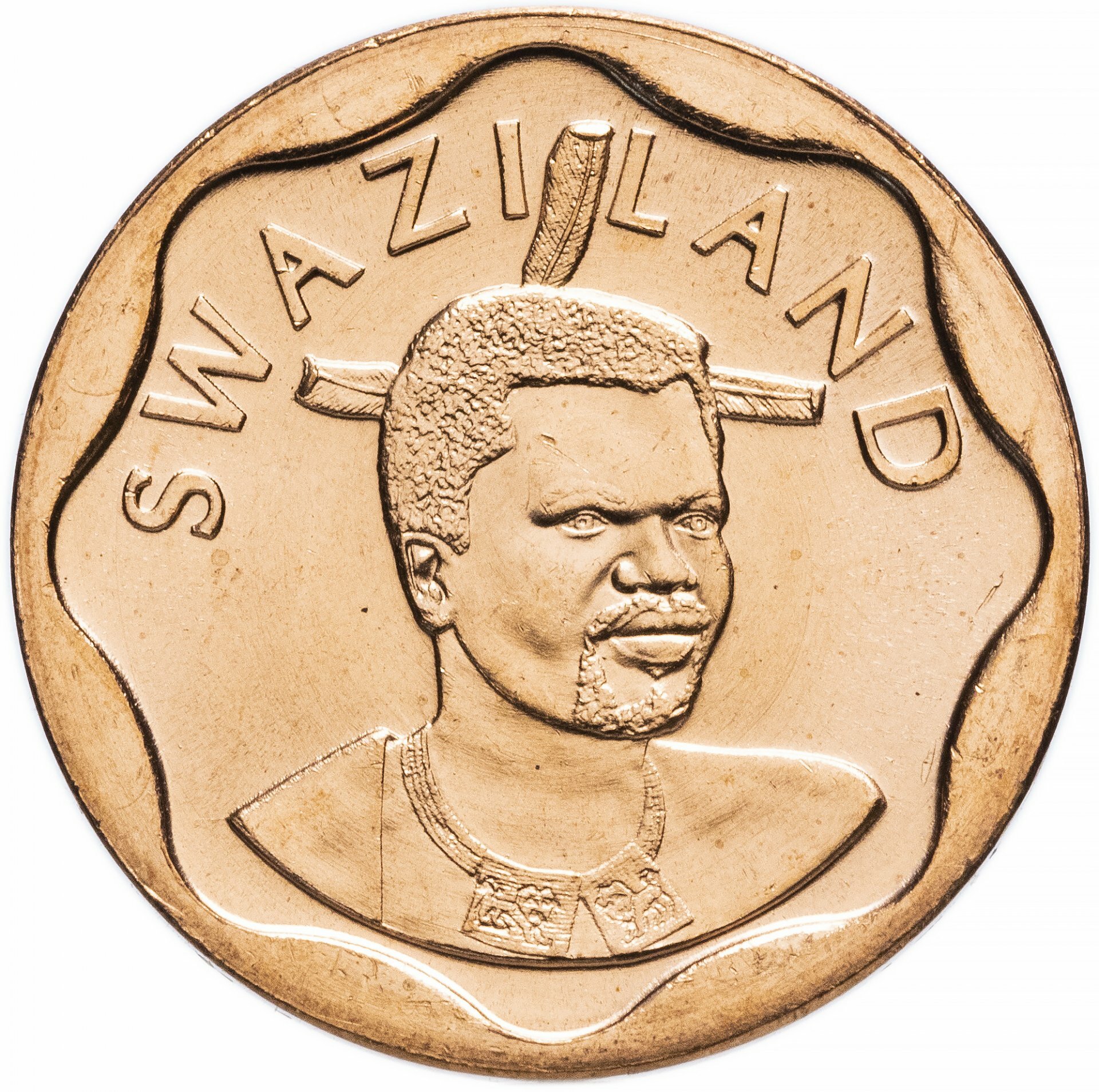 Свазиленд 10 центов 2011, Сталь, в сохранности UNC