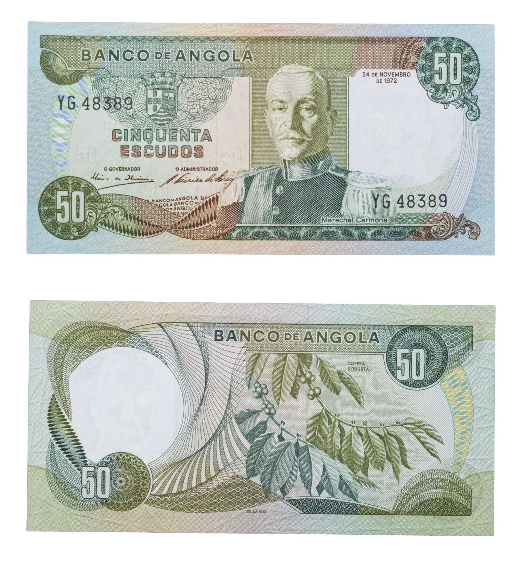Ангола 50 эскудо 1972