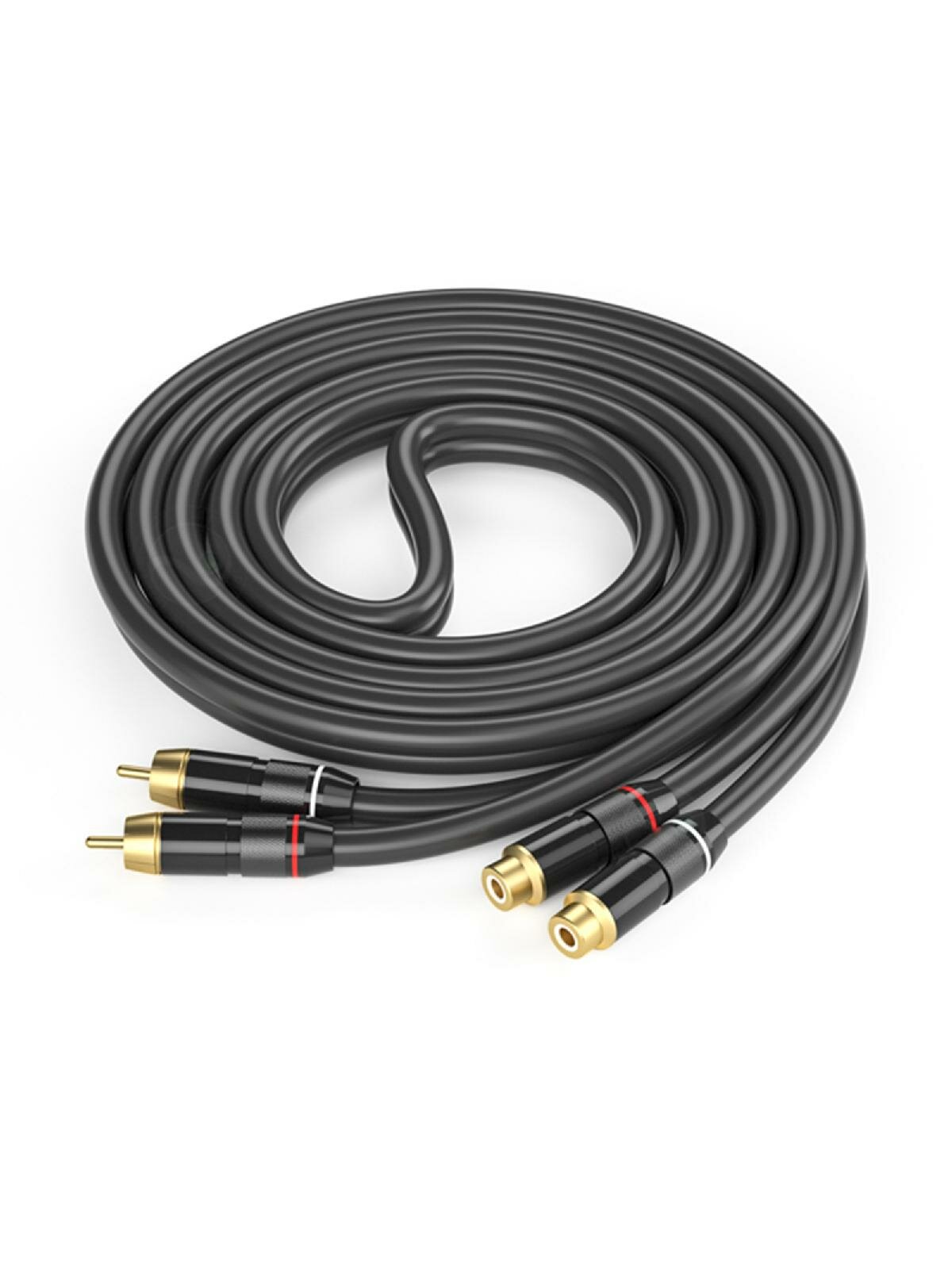 Удлинительный кабель 2RCA стереозвук от мужчины к женщине 2RCA Удлинительный кабель