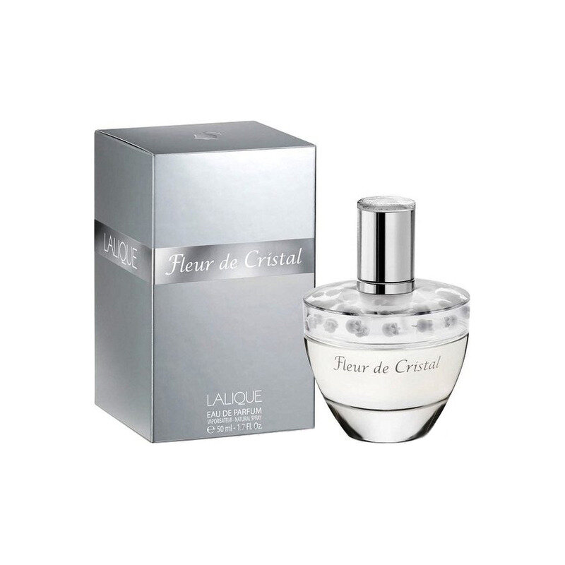 Парфюмерная вода для женщин Lalique Fleur De Cristal 50 мл / Духи Лалик Флер Де Кристалл / Хрустальный цветок