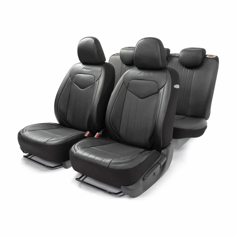 Авточехлы AUTOPROFI SIGNATURE SGN-1505GF BK/BK