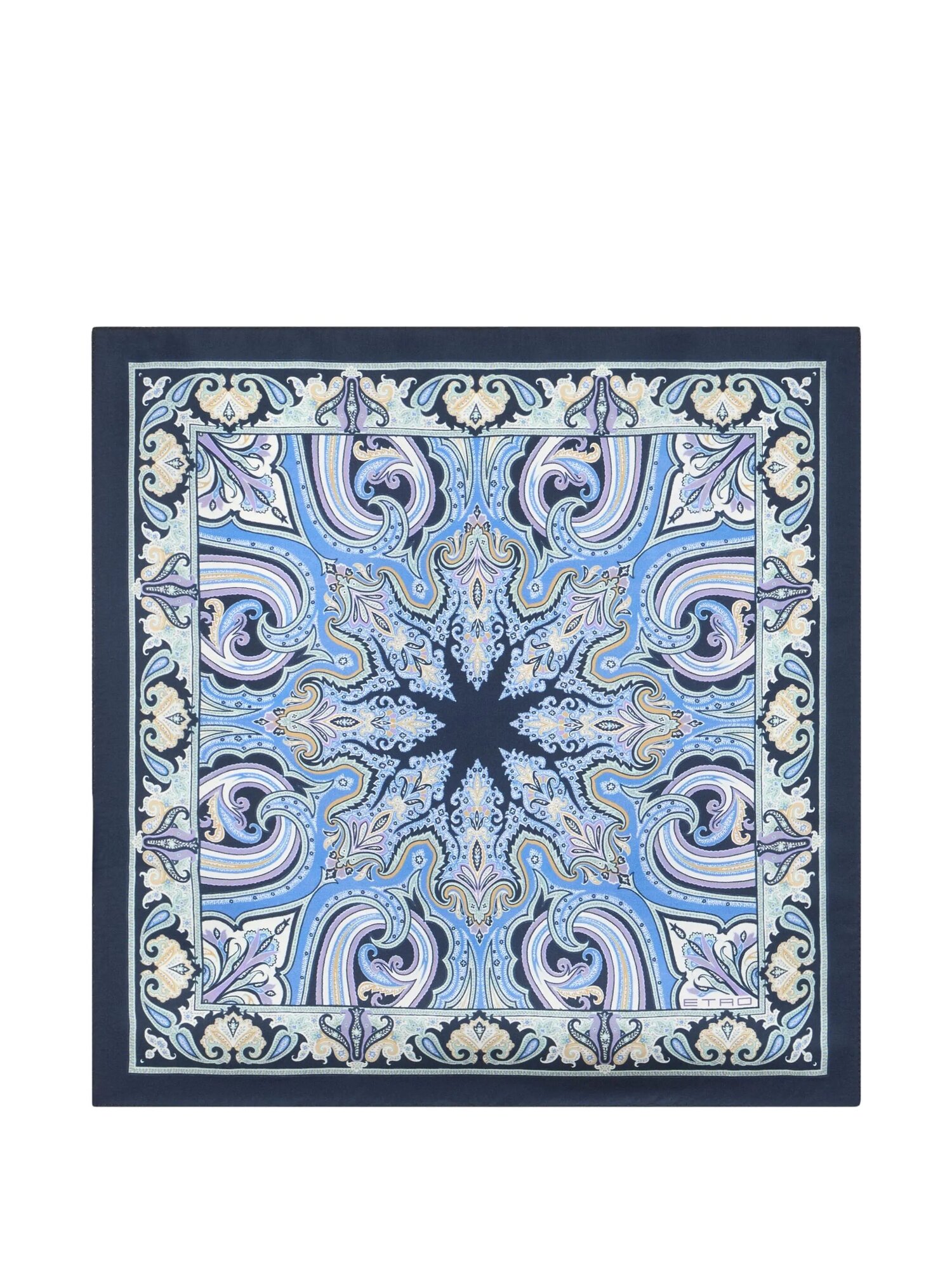 Галстук ETRO, синий — фото 1