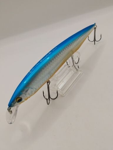 Воблер минноу Megabass Kanata, 160мм, 30г, плавающий воблер на хищника