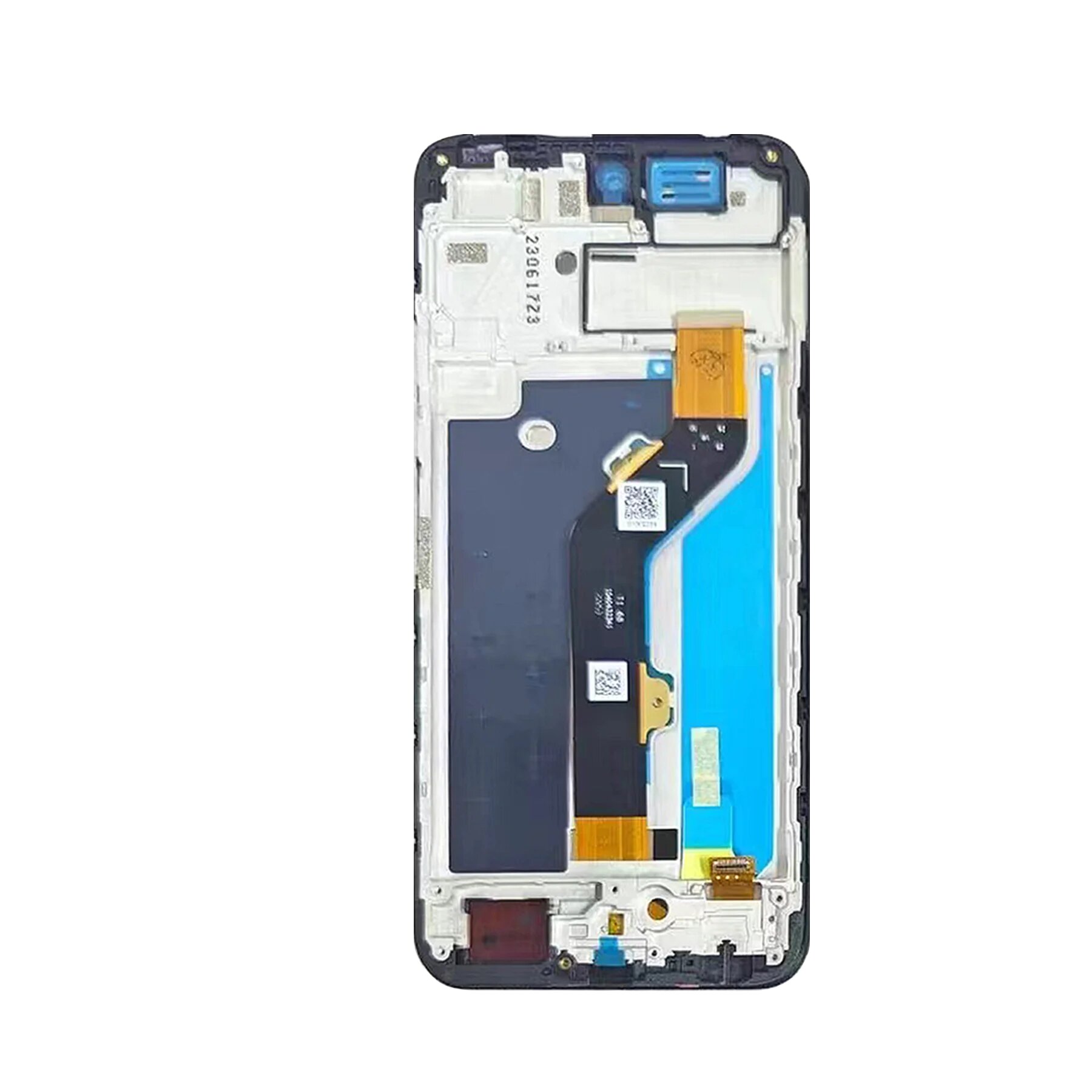 Черный 6,82-дюймовый ЖК-дисплей для Tecno Pova Neo 3 LH6n LH6, дигитайзер сенсорного With Frame