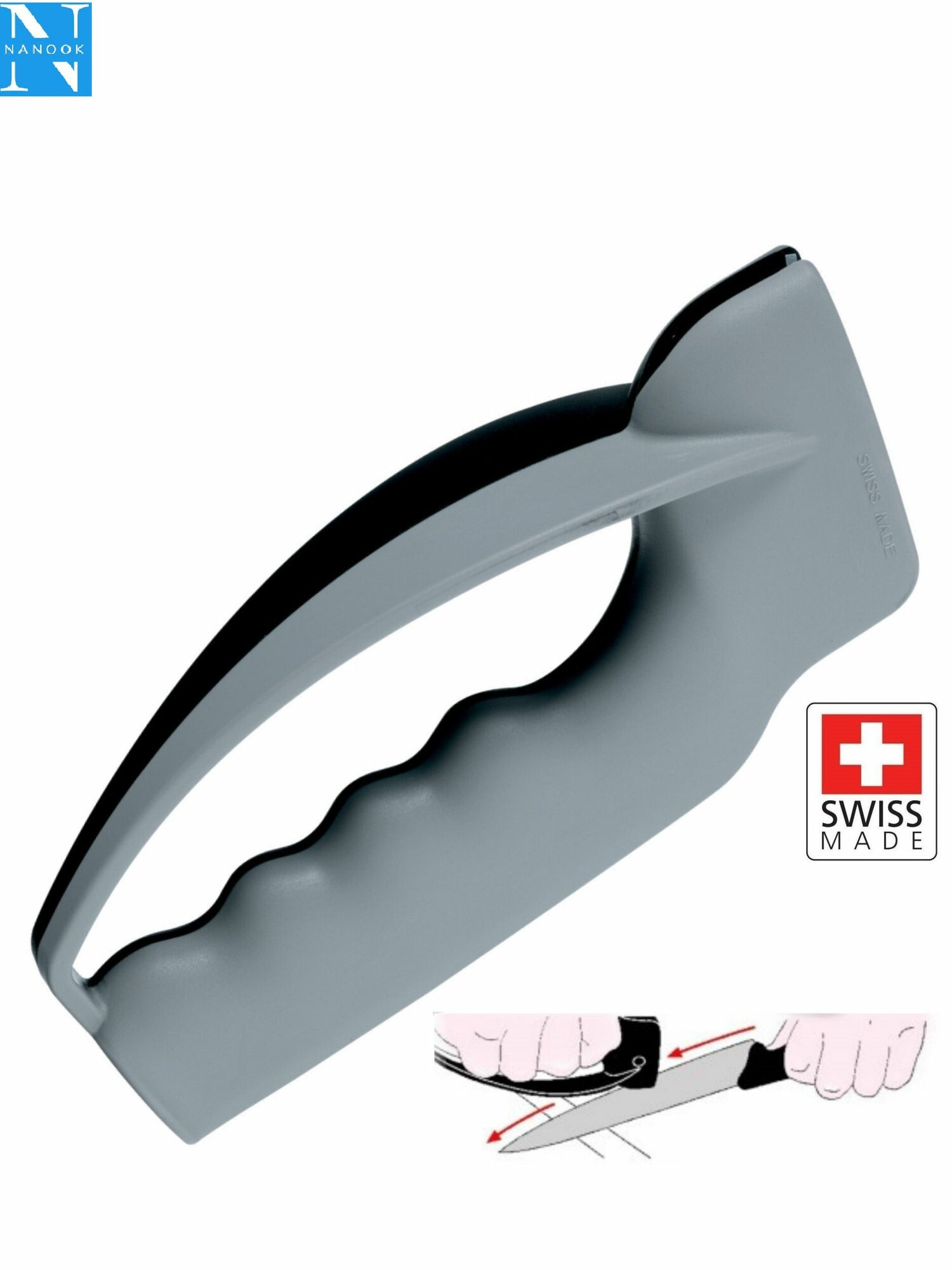 Точилка для ножей Victorinox 7.8715 серая Large 135мм, механическая